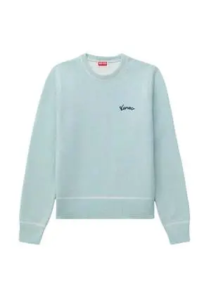 Kenzo Varsity’ Cotton Sweater - Blue