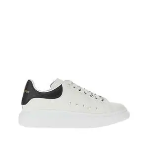 Alexander McQueen Leather Oversize Sneakers - White