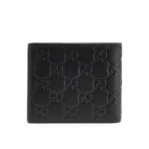 Gucci Gg Emblem' Leather Bi-fold Wallet