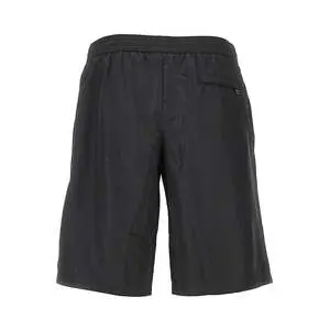 Dolce & Gabbana Swimshorts With Logo Plate