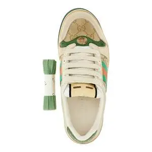 Gucci Used-effect 'screener' Sneakers