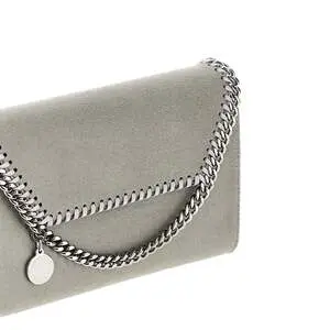 Stella McCartney Mini Falabella Crossbody Bag - Gray