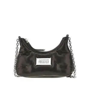 MAISON MARGIELA Micro Glam Slam Hobo Bag - Black
