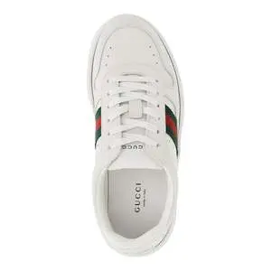 Gucci Oversized Sole Leather Sneakers