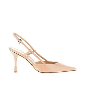 GIANVITO ROSSI Leather 'ascent' Slingback Pumps