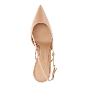 GIANVITO ROSSI Ascent Leather Slingback Pumps - Pink
