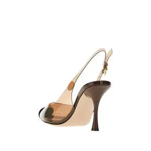 GIANVITO ROSSI Diana' Plexi Slingback Pumps