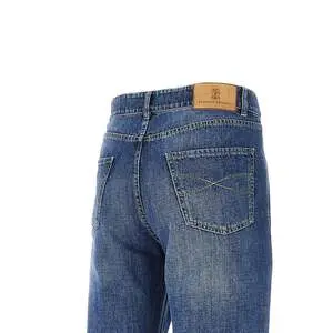 Brunello Cucinelli Denim Five-pocket Pants