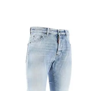 Dsquared2 Distressed Denim Teddy Jeans