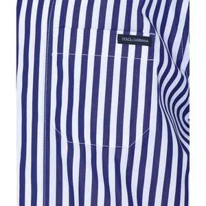 Dolce & Gabbana Logo Striped Shirt