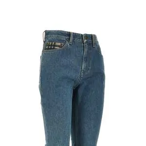Burberry Stretch Denim Bootcut Jeans