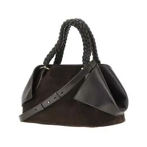 FERRAGAMO Leather Hand Bag With Logo