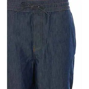 Loewe Anagram Logo Drawstring Denim Pants