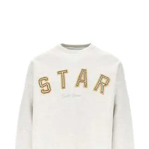 GOLDEN GOOSE Star" Cotton Sweatshirt With Embroidery