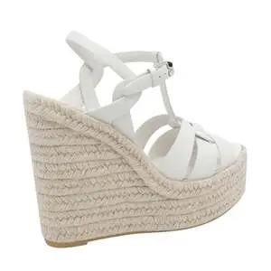 Saint Laurent Tribute Wedge Espadrilles