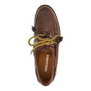 Dsquared2 Cottage' Leather Boat Shoes
