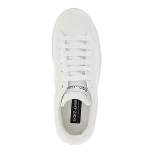Dolce & Gabbana Portofino' Leather Sneakers - White