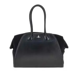 VIVIENNE WESTWOOD Shirley Holdall' Leather Bag - Black