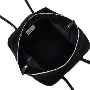 VIVIENNE WESTWOOD Shirley Holdall Leather And Suede Bag