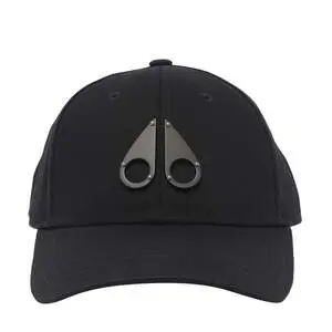 Moose Knuckles Logo Baseball Cap - Black
