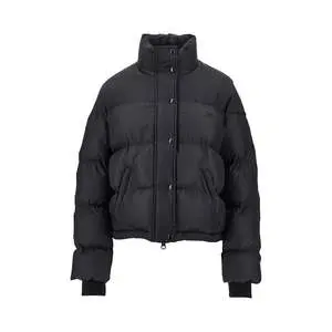 COURREGES Short Down Jacket - Black