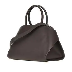 FERRAGAMO Grained Leather Bag With Gancini Buckles