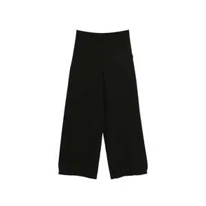 Giorgio Armani Palazzo Trousers - Black