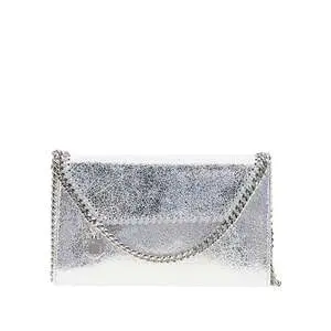 Stella McCartney Mini Falabella Crossbody Bag - Silver