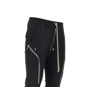 Rick Owens Stretch Cotton Heizer Cargo Pants - Black
