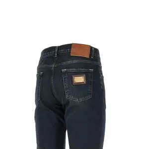 Dolce & Gabbana Stretch Denim Slim Fit Jeans