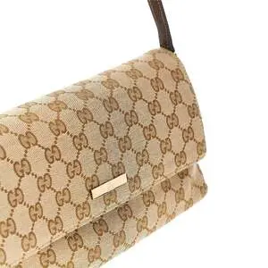 Gucci Gg Original Fabric Madison Shoulder Bag - Cream
