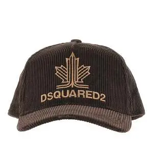 Dsquared2 Corduroy Baseball Cap - Brown