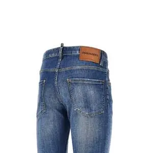 Dsquared2 Stretch Denim Skater Jeans