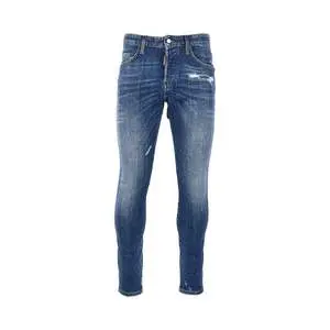 Dsquared2 Stretch Denim Skater Jeans - Blue
