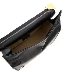 Jacquemus Nappa Leather Rond Carré Clutch