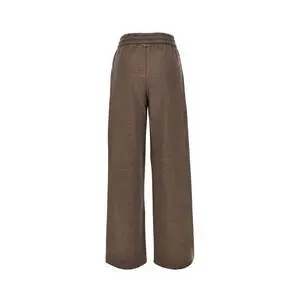 Max Mara Silk-blend Jersey Wide-leg Pants - Cream
