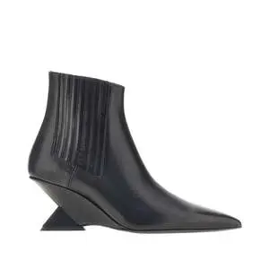 Attico Mid Heel Booties