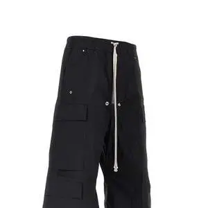 Rick Owens Stretch Cotton Cargo Pants