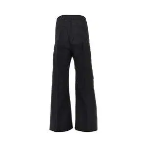 Rick Owens Stretch Cotton Cargo Pants