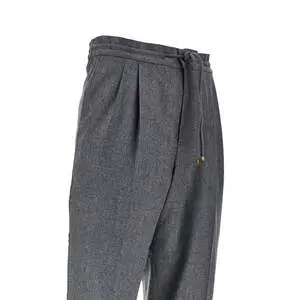 Brunello Cucinelli Wool Leisure Fit Pants