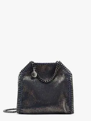 Stella McCartney Falabella Tiny Shiny Shaggy Deer Crossbody Bag - Multicolor