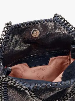 Stella McCartney Falabella Tiny Shiny Shaggy Deer Crossbody Bag - Multicolor