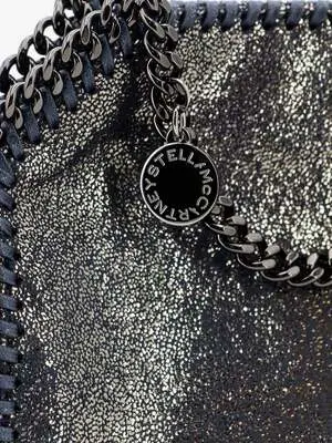 Stella McCartney Falabella Tiny Shiny Shaggy Deer Crossbody Bag - Multicolor