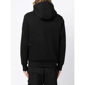 Moose Knuckles Cotton Blend Zip-up Hooded Jacket