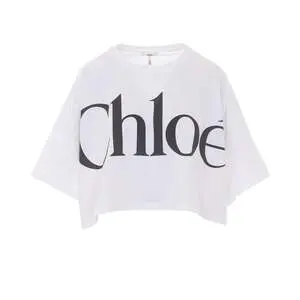 Chloé Logo T-shirt - White