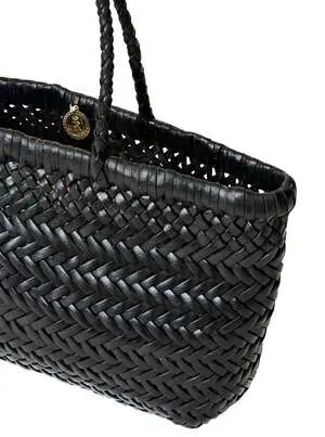 Dragon Diffusion Flat Gora Mini Handbag - Black