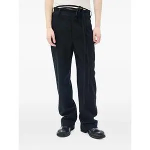ANN DEMEULEMEESTER Tailored Trousers - Black