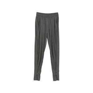 Andamane The Attico Tapered Trousers With Buttoned Cuffs - Gray