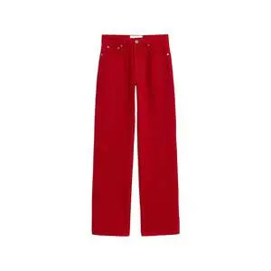AMI Paris Denim Wide-leg Jeans