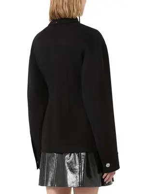 Sportmax Shaped Wool Overshirt